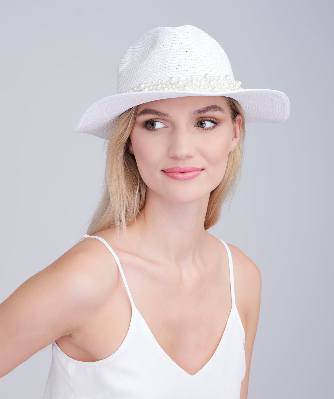 Verity Hat - White – jqwholesale.com
